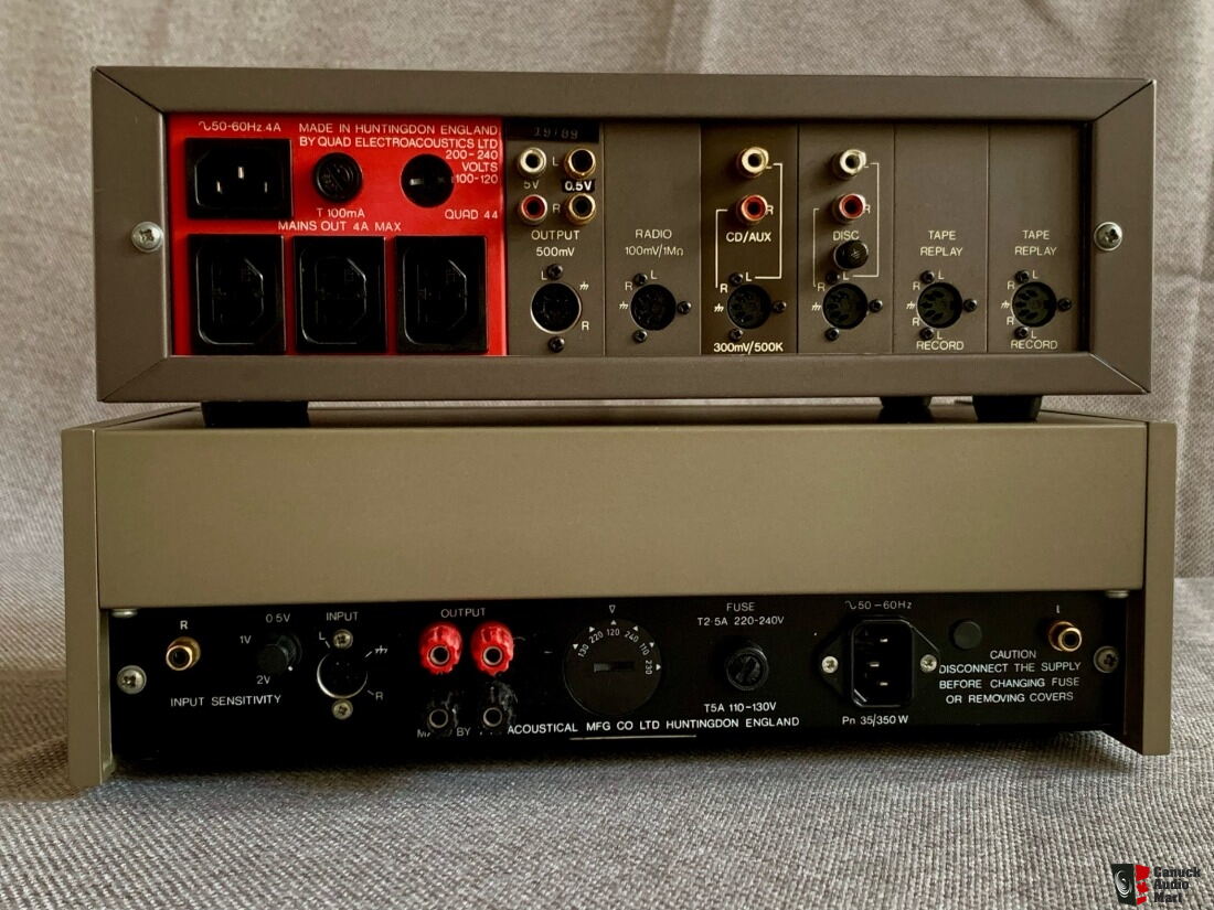 Quad 44/405 pre and power amp Photo #5180084 - Canuck Audio Mart