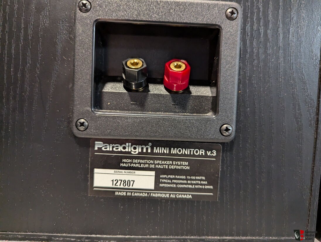 Paradigm Mini monitor v3 Photo #5180280 - UK Audio Mart