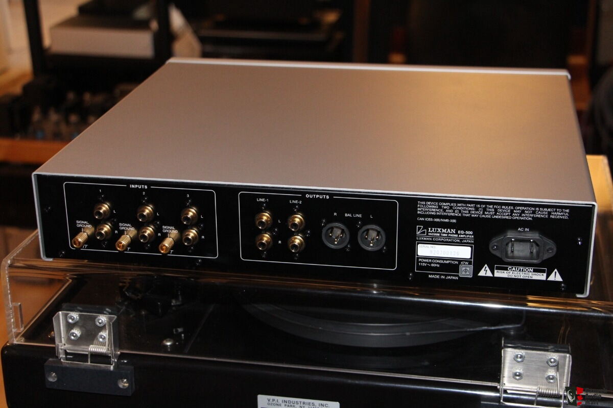 Luxman EQ-500 tube phono preamplifier Photo #5181126 - US Audio Mart