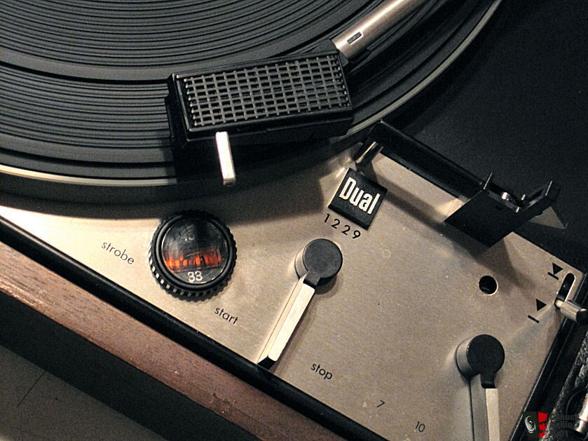 Just Serviced Awesome DUAL 1229 Stereo Turntable Shure M91ED Cartridge ...