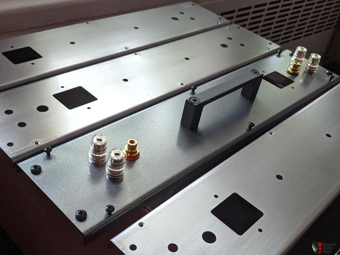 QUAD 520/520F KEF K300 - Pre-drilled rear panel Photo #5183549 - Canuck ...