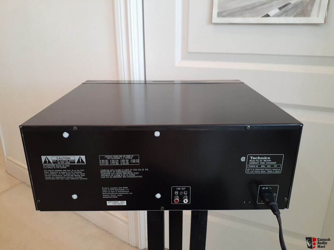 Classic Technics (110+1 Discs) CD Changer Model SL-MC400 (Made in Japan ...