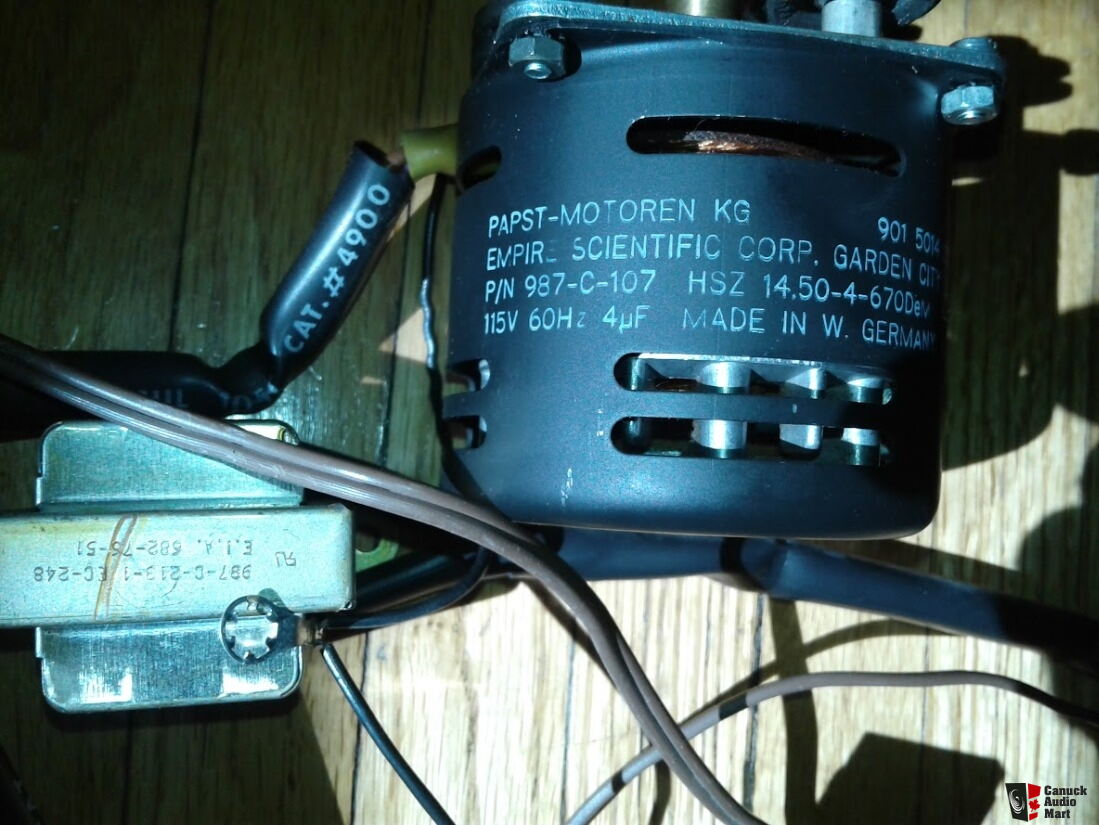 Empire 698 Troubadour Motor (Pabst 901 5014 054) w/wiring harness ...