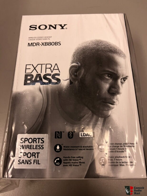 Sony MDR-XB80BS Wireless Stereo Headset For Sale - Canuck Audio Mart