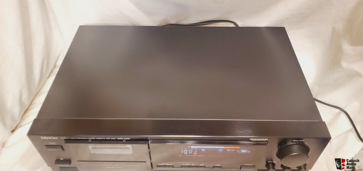 Denon DRM-700A 3 Head Cassette Deck Photo #5185324 - Canuck Audio Mart