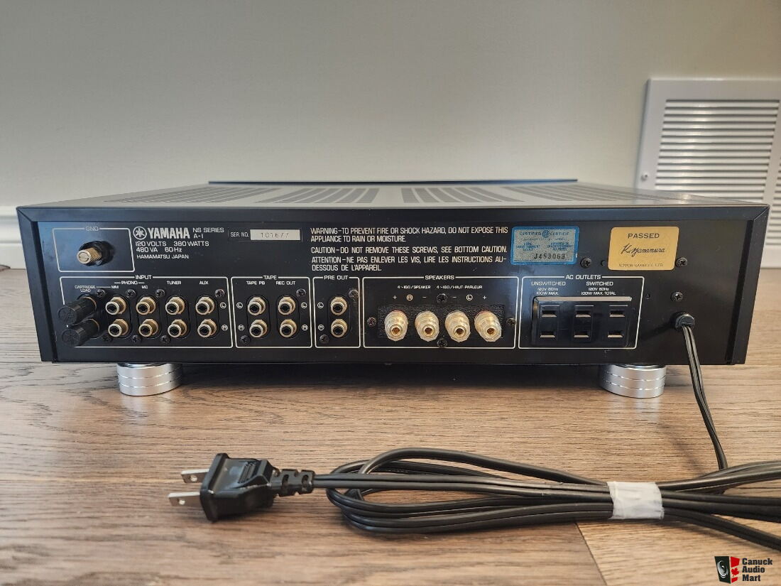 Yamaha A-1 Amplifier Photo #5186412 - US Audio Mart