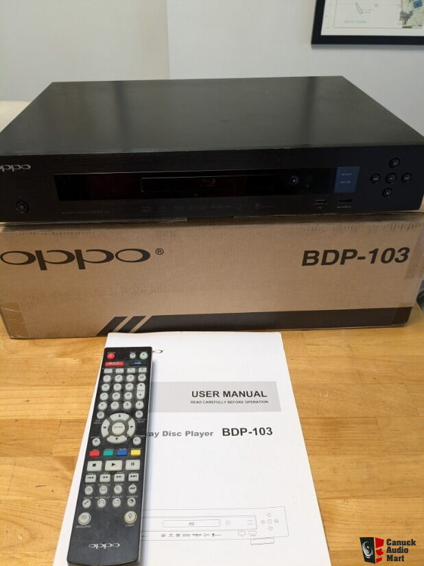Oppo BDP 103 For Sale - US Audio Mart