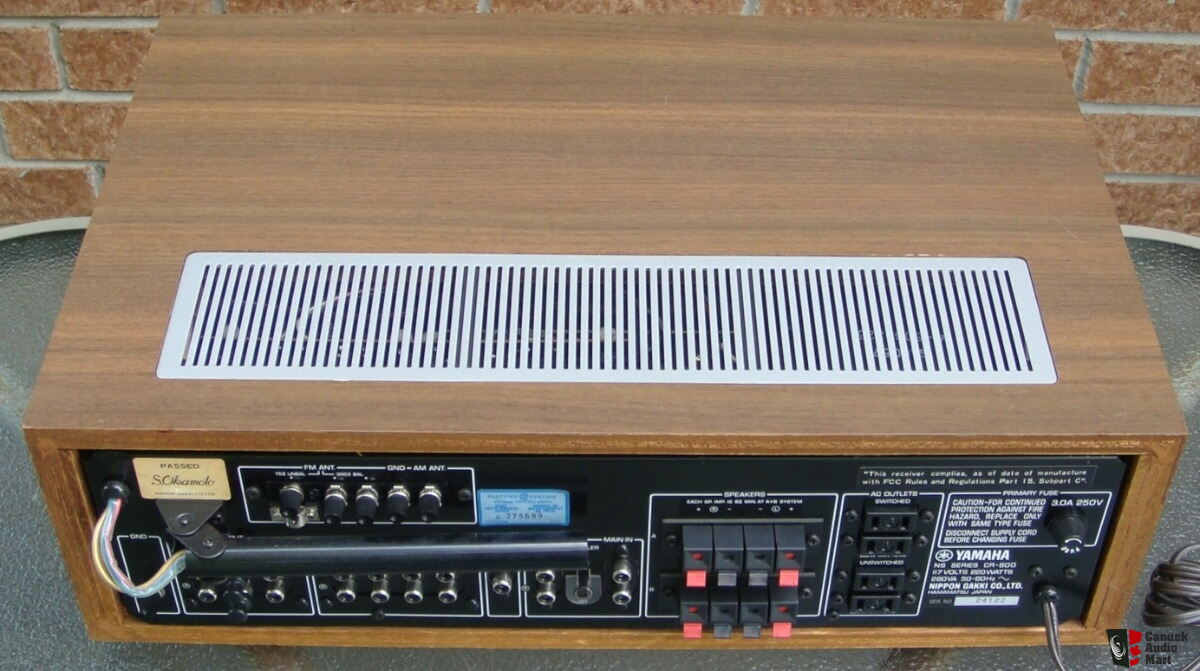 Yamaha CR-800 AM/FM Stereo Receiver + Manuals (.pdf) + More Photo ...