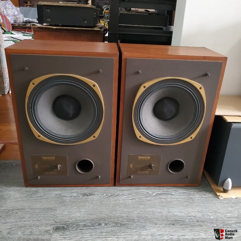 Tannoy DC4000 Speakers 12" Dual Concentric Full Range Drivers Photo ...