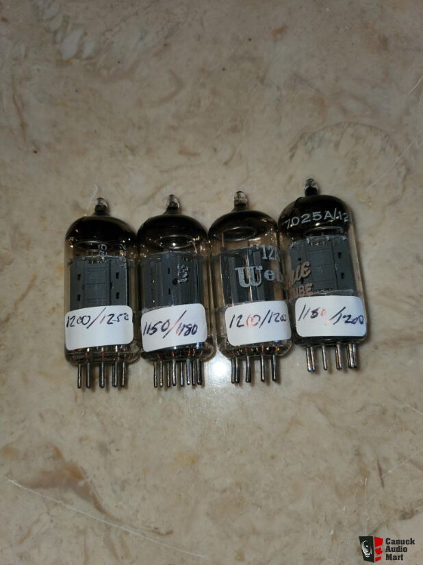 Single Tubes of (Early 1960's) Amperex + Brimar + Hammond + Fisher ...