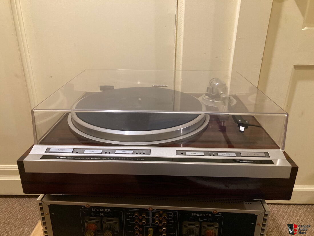 Pioneer PL-707 automatic direct drive turntable For Sale - Canuck Audio ...