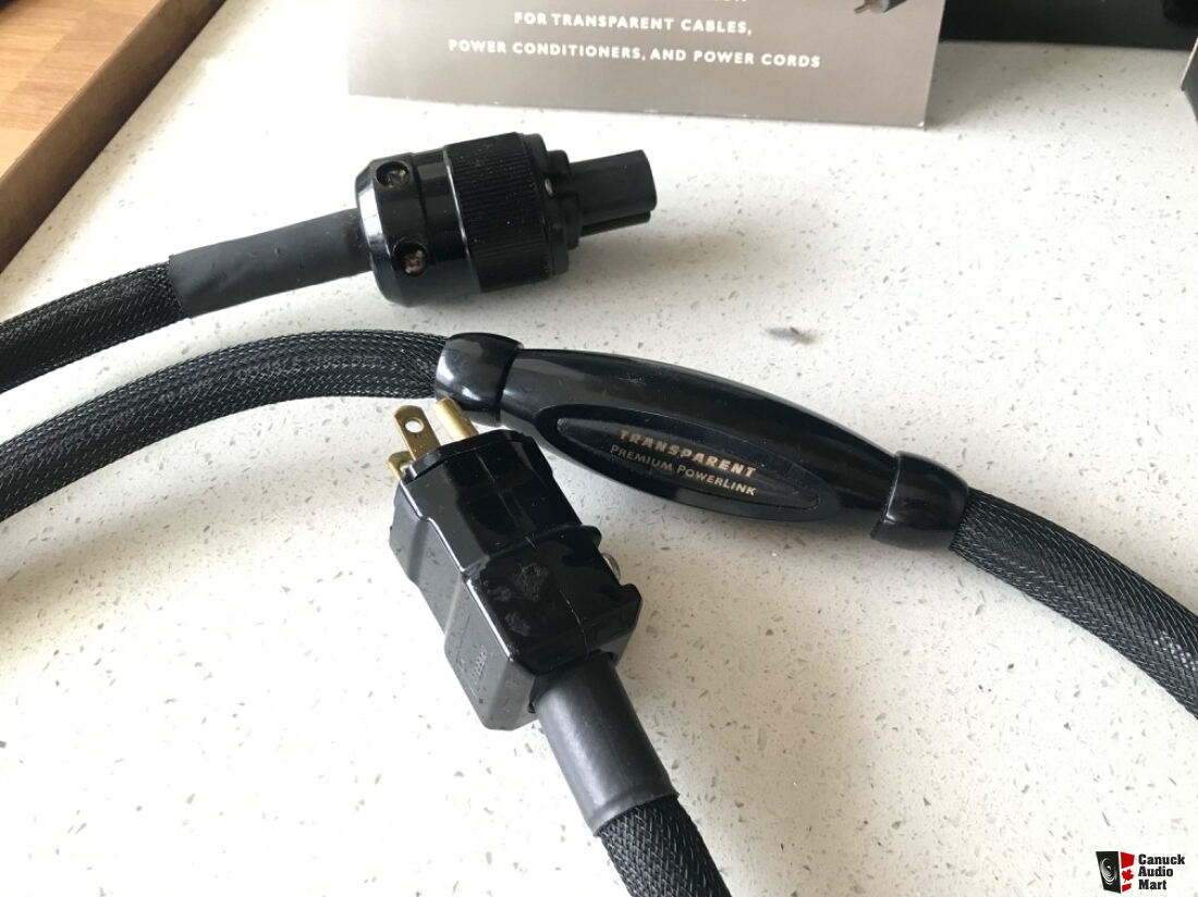 Transparent Premium Powerlink MM2 AC Power Cord Photo #5193162 - US ...