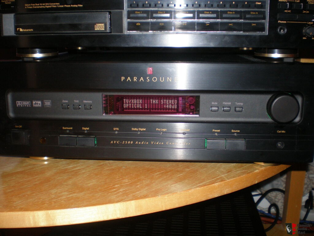 Parasound AVC2500 Preamp Processor Photo #519385 - Canuck Audio Mart