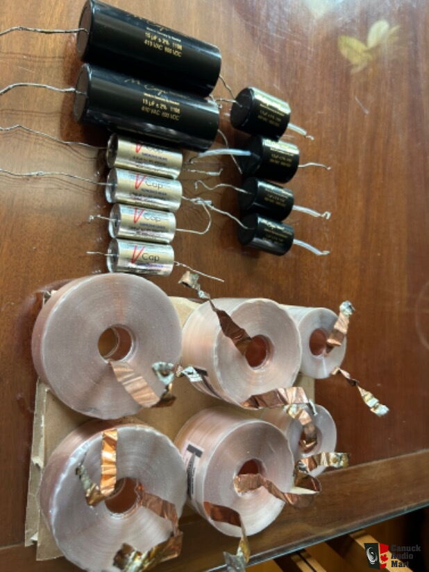Tannoy 15" Gold Audiophile Crossover Parts Vcap, Mundorf, Alpha Core ...