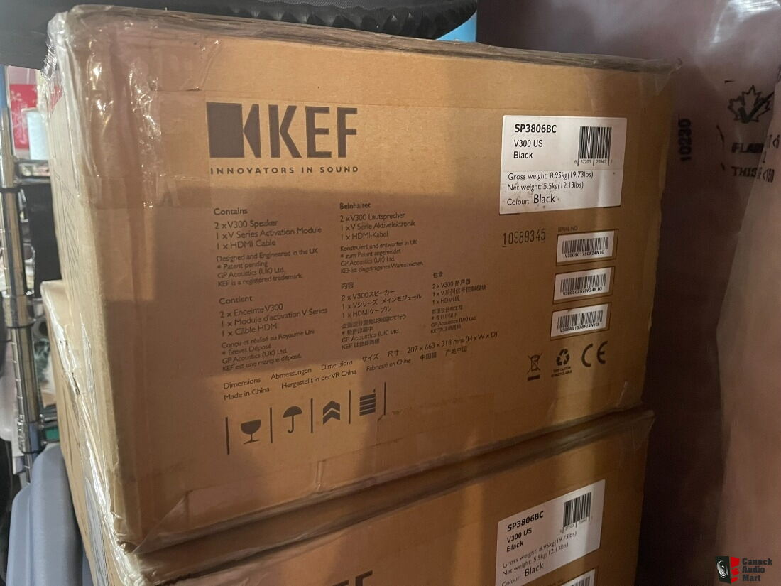 KEF V300 Powered Sound System for Digital TV Photo #5198543 - UK Audio Mart
