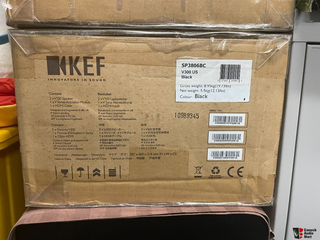 KEF V300 Powered Sound System for Digital TV Photo #5198550 - US Audio Mart