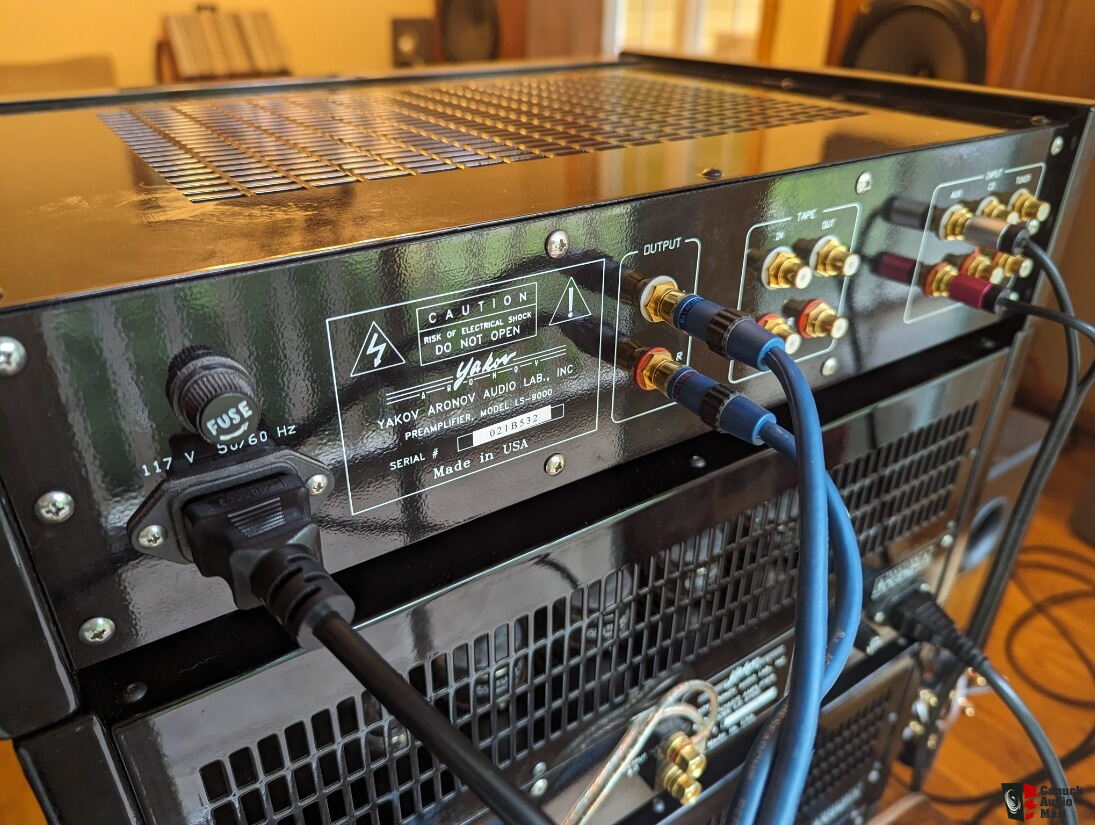Yakov Aronov Audio Lab LS9100 monoblocs with LS9000 preamp Photo ...