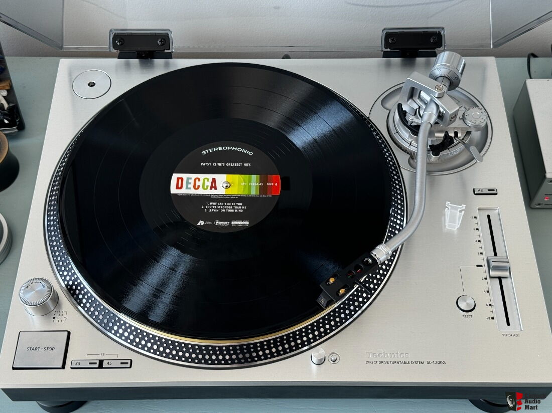 Technics SL-1200G Package With AT-ART9XA and MC Pro Preamp Photo ...