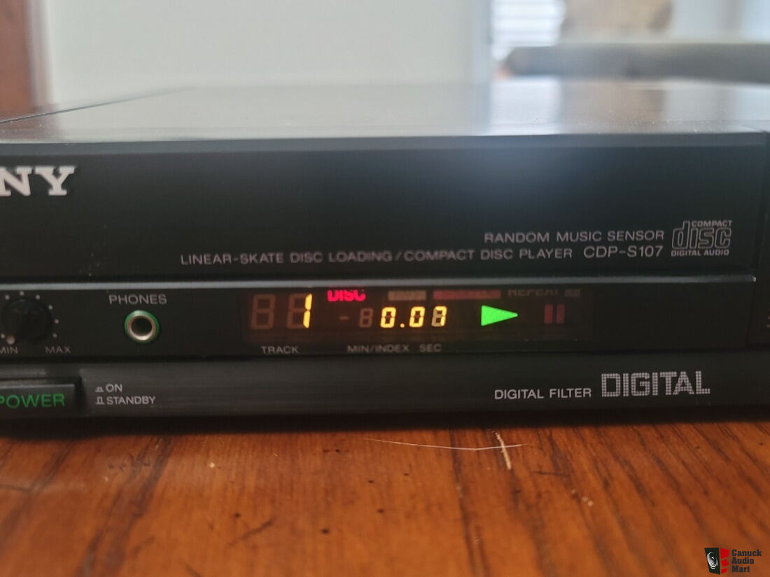 Sony CDP S107 cd player For Sale - US Audio Mart