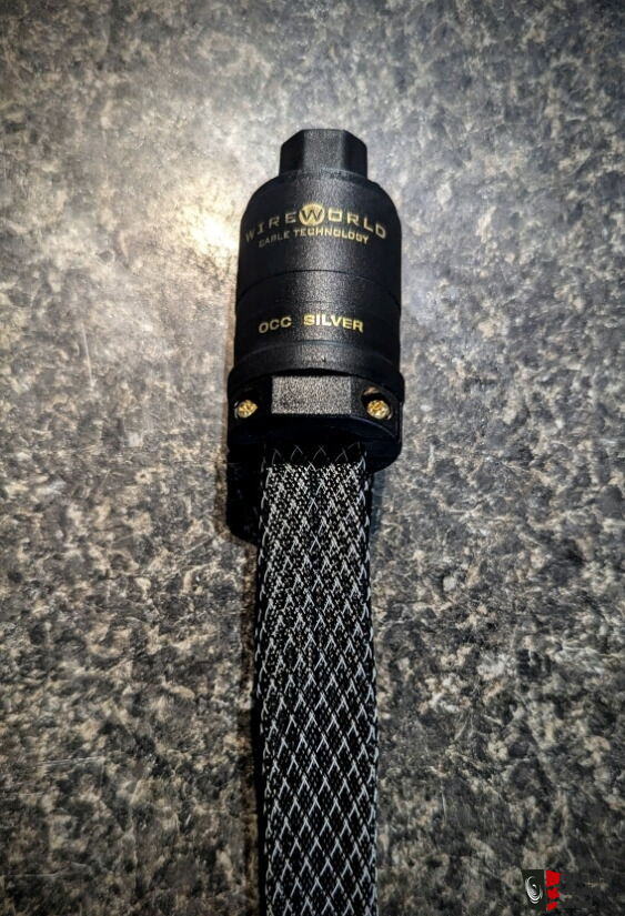 Wireworld Platinum Electra power cable with Platinum OCC ends - 1 meter ...