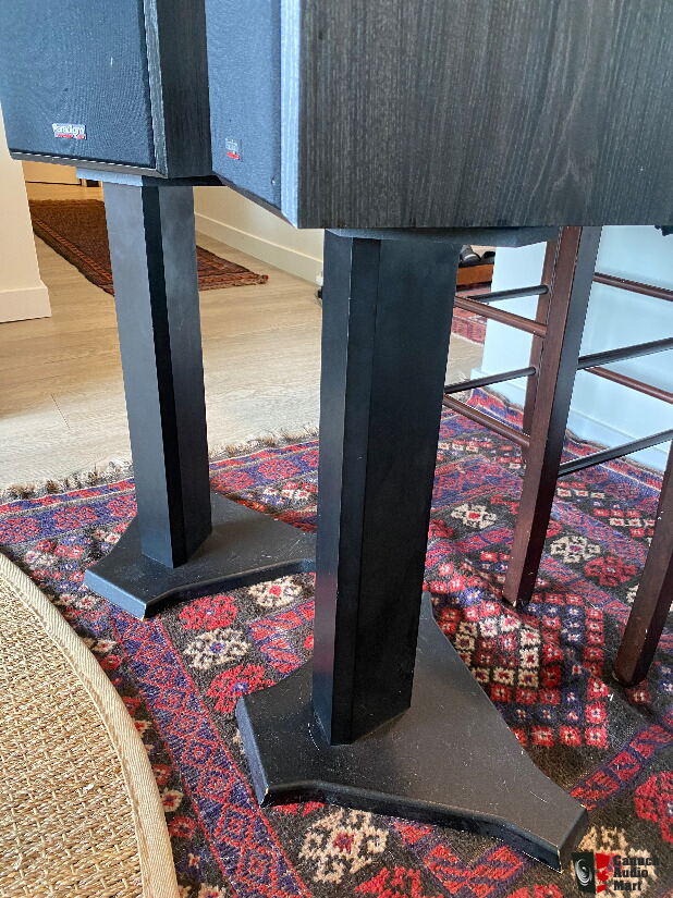 Paradigm Large Bookshelf Monitor 2-way Speakers in Black veneer with ...