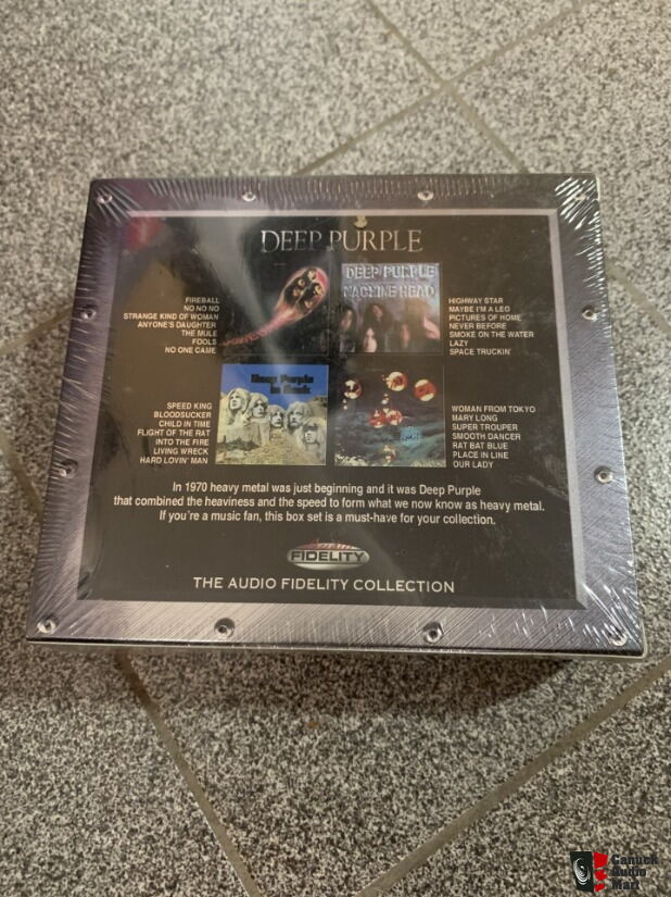 Deep Purple ( Audio Fidelity Box Set ) - SEALED Photo #5207037 - US ...