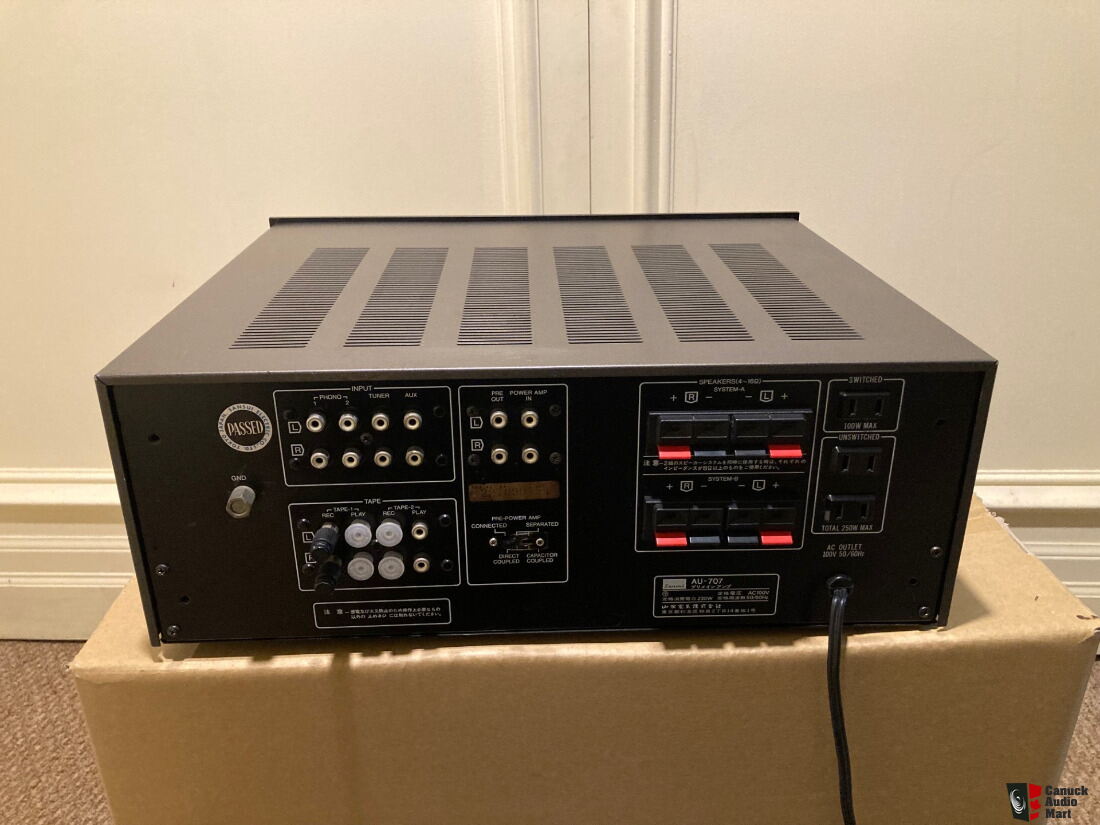 Sansui AU-707 amplifier...REDUCED ! Photo #5207938 - Canuck Audio Mart
