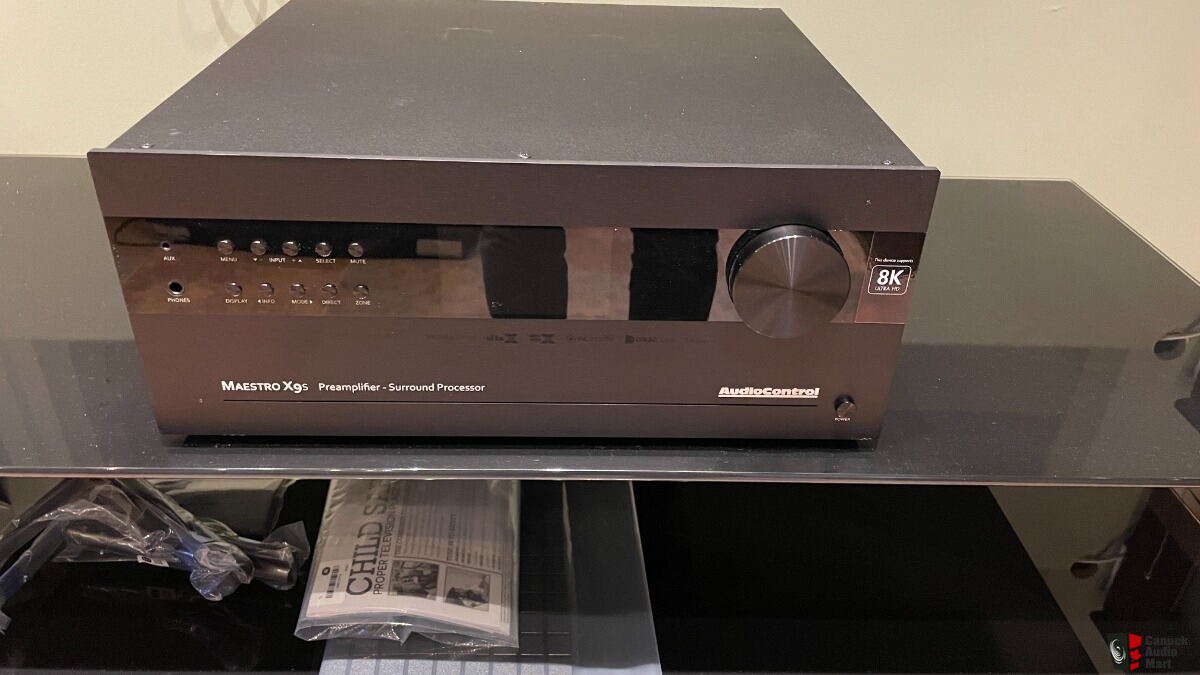 Audiocontrol Maestro X9S Av Processor 8k ( preowned ) Dealer Ad ...