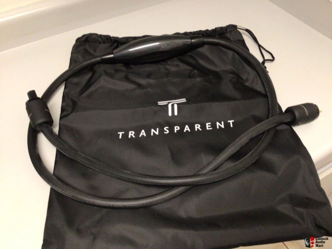 Transparent XL POWER CORD Gen 5 2 Meters For Sale - Canuck Audio Mart