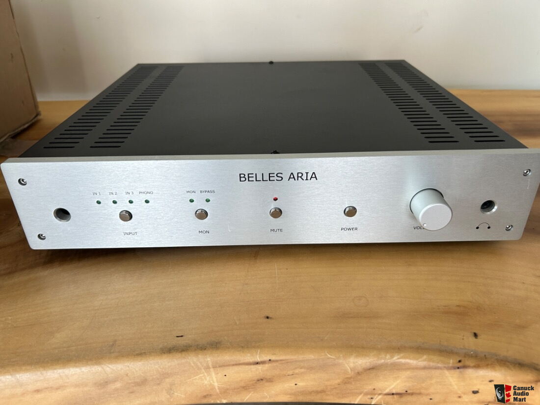 Belles audio aria integrated amp For Sale - US Audio Mart