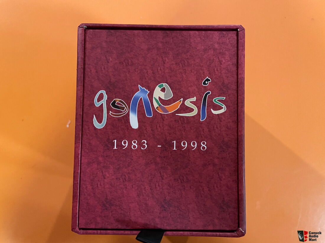 Genesis 1983-1998 CD / DVD Box Set - 10 CD / DVD Collection Photo ...