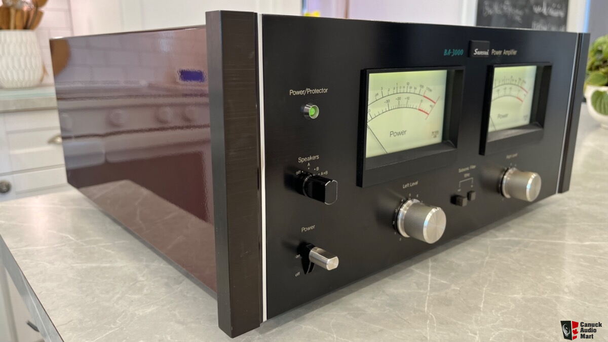 Sansui BA-3000 perfect working,nice,,WARANTY,,,free ONTARIO shipping ...