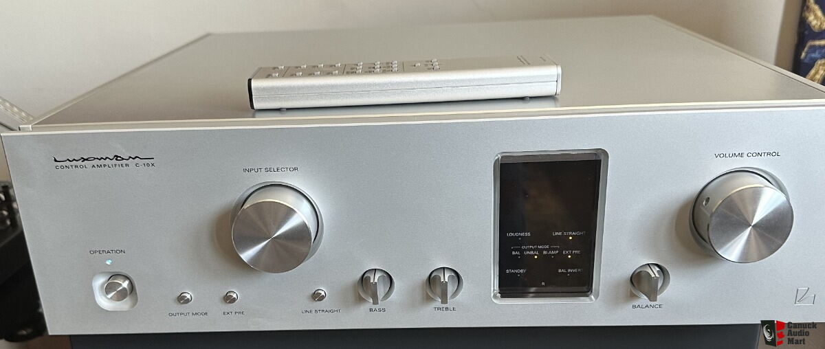 Luxman C10-X Stereo preamp Dealer Ad - US Audio Mart
