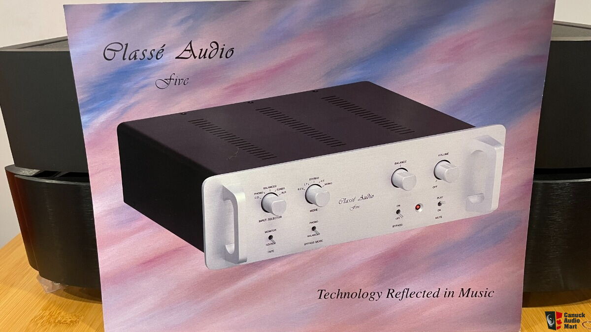 SUPER RARE CLASSE' AUDIO 15 Power Amp and Preamp 5 **One Owner** GTA ...