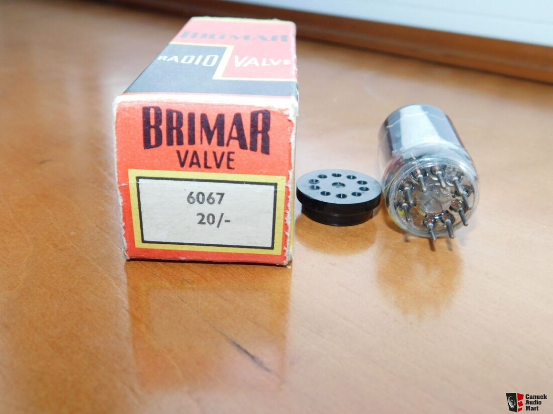 Brimar 6067 tube 12au7, ecc82, cv491 Photo #5223448 - Canuck Audio Mart
