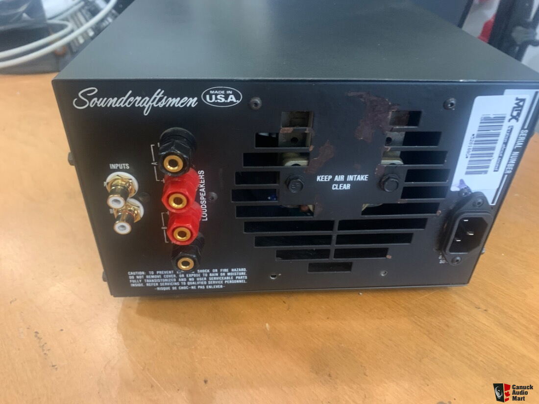 Soundcraftsmen S860 Stereo power amplifier Photo #5223717 - US Audio Mart