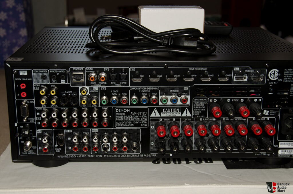 Denon AVR-3312CI Receiver Photo #522406 - Canuck Audio Mart