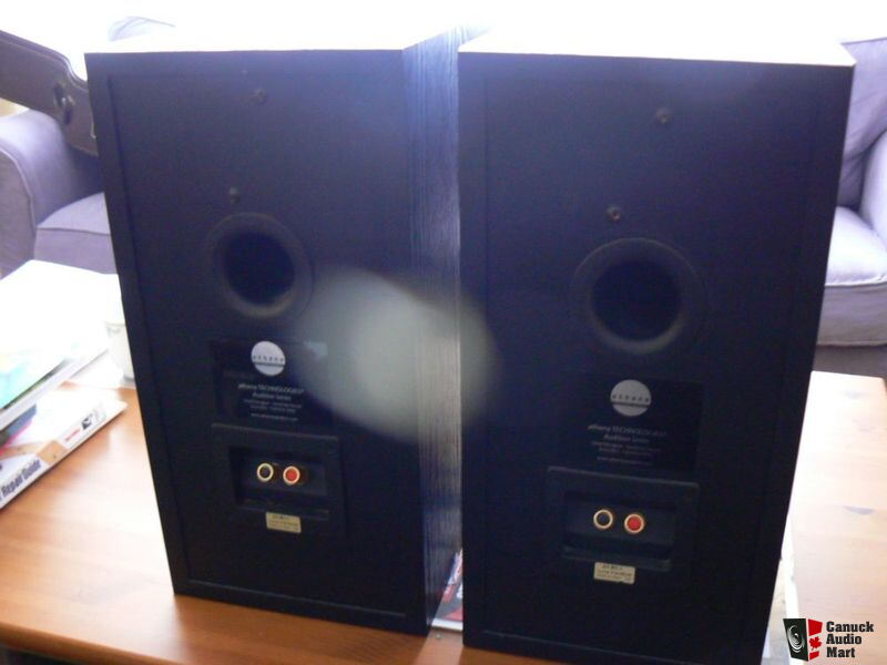 Athena Audition AS-B2 bookshelf pair black Photo #522557 - US Audio Mart