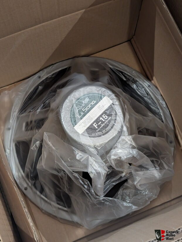 Lii Song F15 one pair brand new in box Photo #5227136 - Canuck Audio Mart