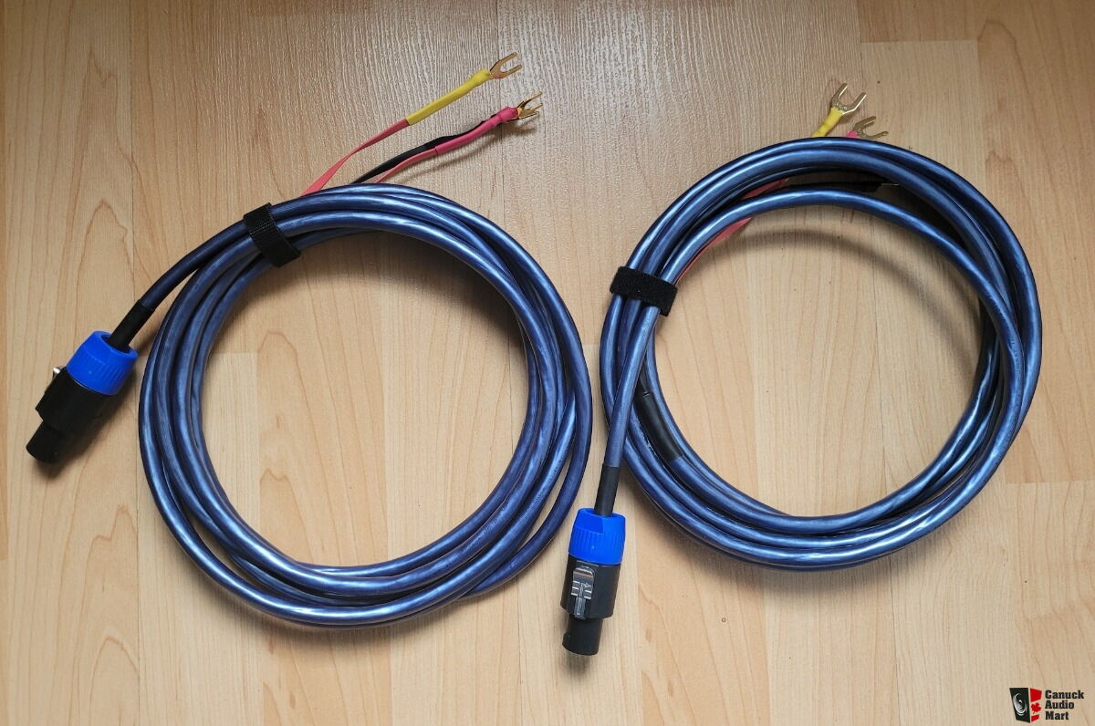REL Acoustic LTD WireWorld Luna sub woofer cables