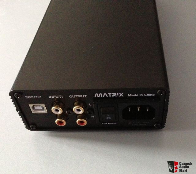 Matrix M Stage Amp plus USB DAC -- with upgraded OP AMP Photo #522798 ...