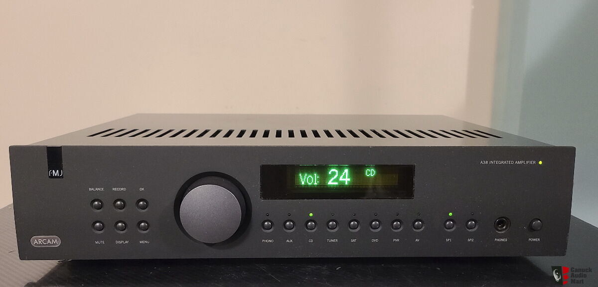 Arcam FMJ A38 Integrated Amplifier Photo #5228044 - Canuck Audio Mart