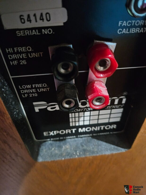 Paradigm Export Monitor Speakers Photo #5229184 - UK Audio Mart