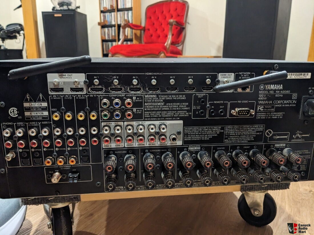 Yamaha RX-A 2080 Aventage, 9.2 channel 140 RMS watts! Photo #5234770 ...