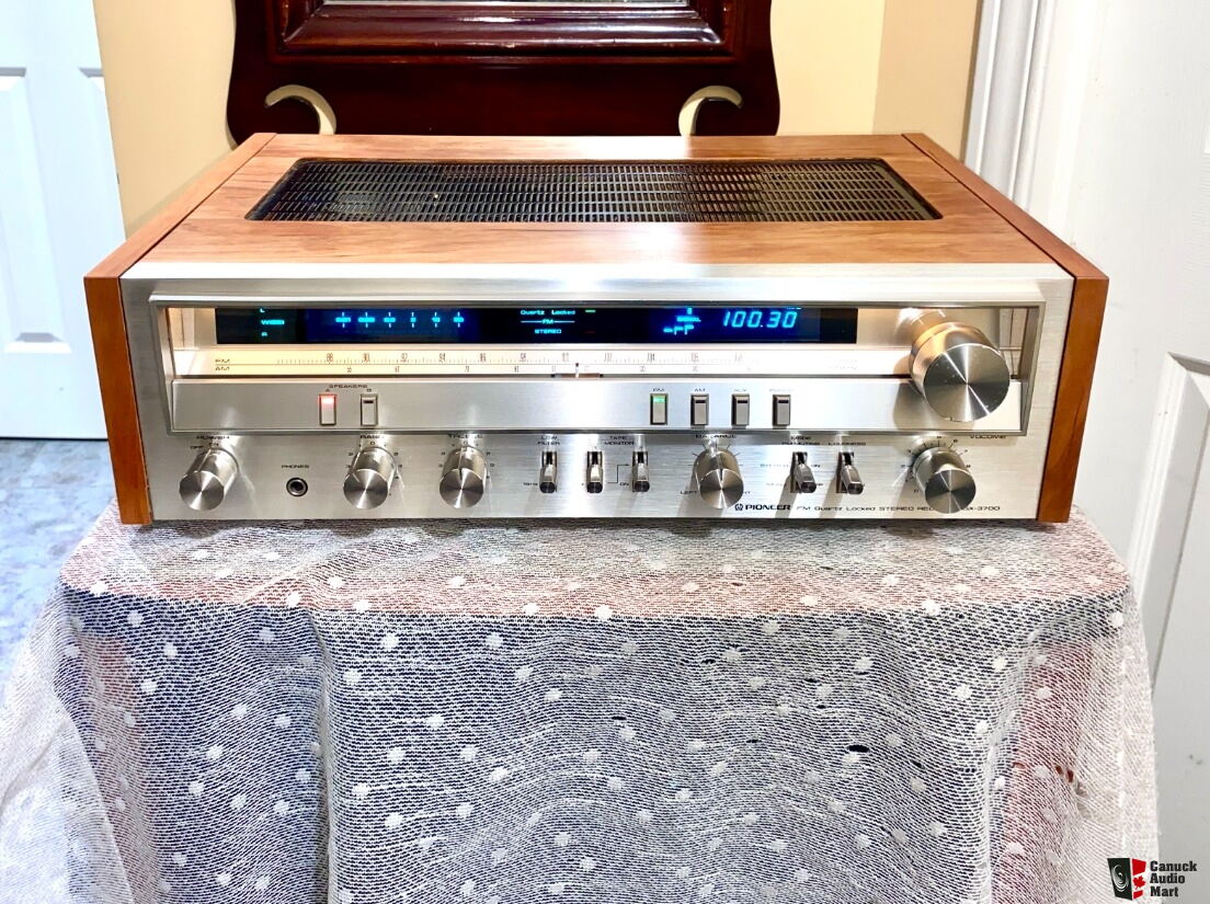 Vintage 45 WPC Pioneer Stereo Receiver Cherry SX-3700 Dealer Ad ...