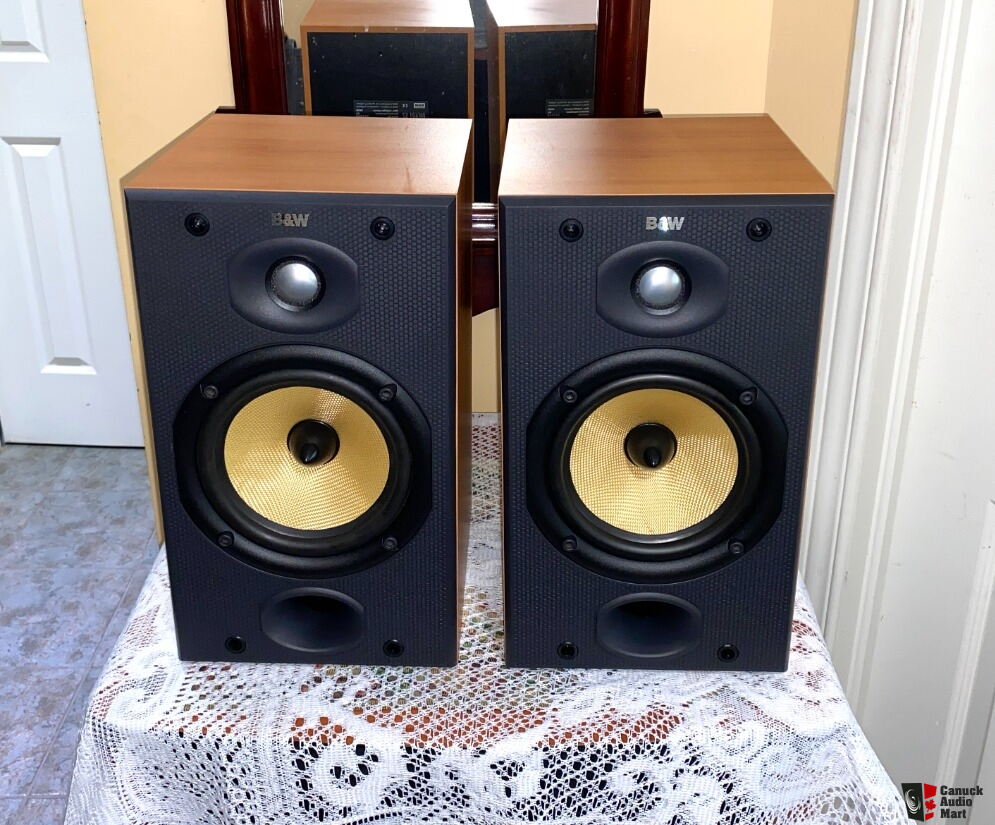 B&W Bookshelf Speakers in Cherry Finish DM601 S2 Photo #5235265 ...