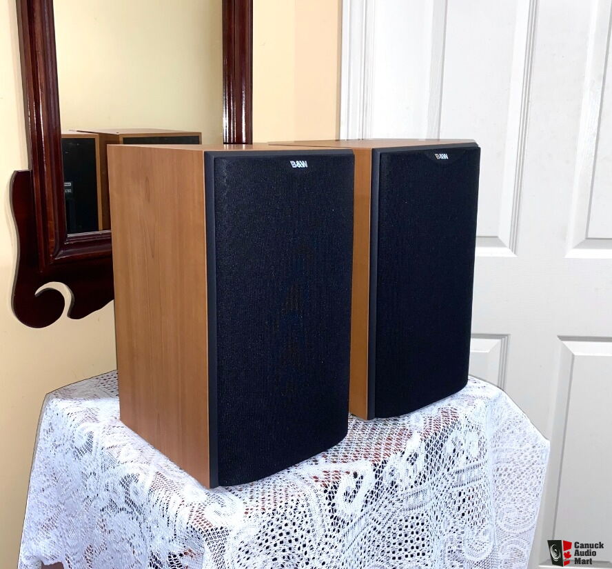 B&W Bookshelf Speakers in Cherry Finish DM601 S2 Photo #5235265 ...