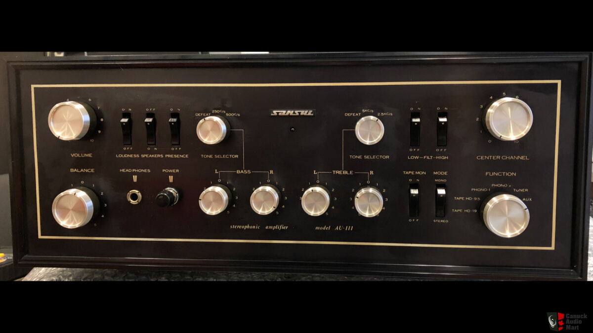 Sansui AU-111 great vintage tube amplifier works perfect For Sale - UK ...