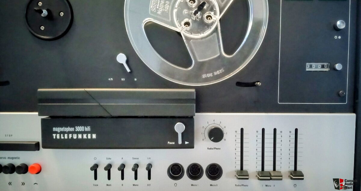 Vintage Telefunken reel to reel Photo #5238267 - Canuck Audio Mart