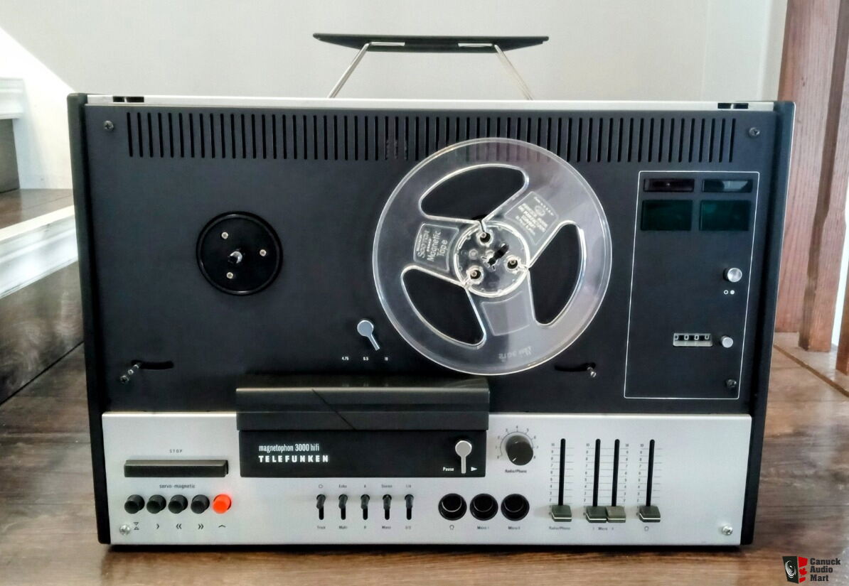 Vintage Telefunken reel to reel Photo #5238265 - Canuck Audio Mart